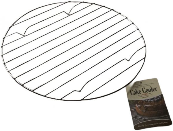 UBL Round Wire Cake Rack - Cooling Tray - Stainless Steel 25 Cm ...
