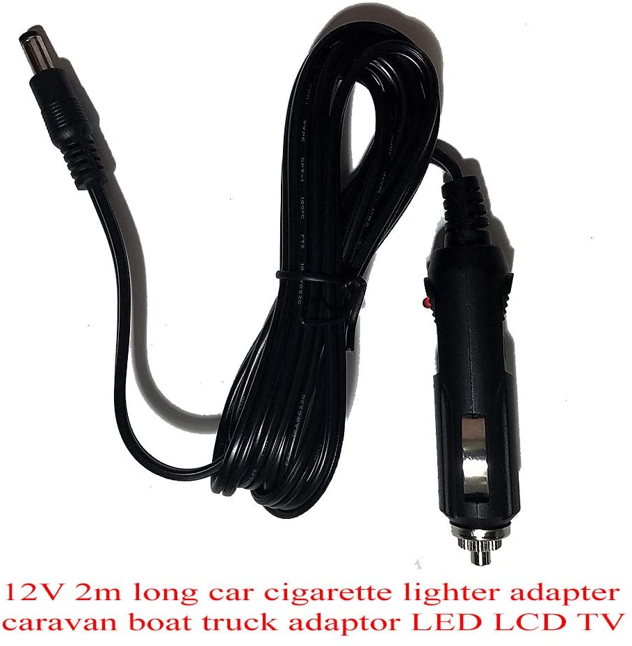 WingMan - 12V Car TV Adapter - 2 Meter Cable Long | Shoppinggalore9123